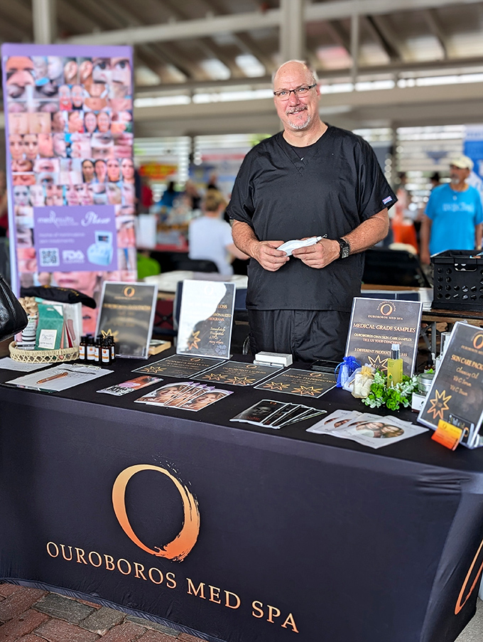 Even wellness finds its place at The Depot, with Ouroboros Med Spa offering a moment of self-care amidst the marketplace bustle.