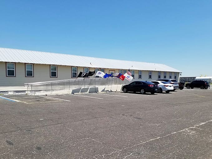 The parking lot might not look like much, but it's your gateway to one of Florida's best-kept historical secrets, where every space is a front-row seat to history.