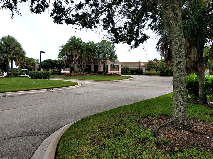 Winding through natural wetlands, Heritage Harbor's pathways guide players through a course that respects and showcases Florida's native landscape.