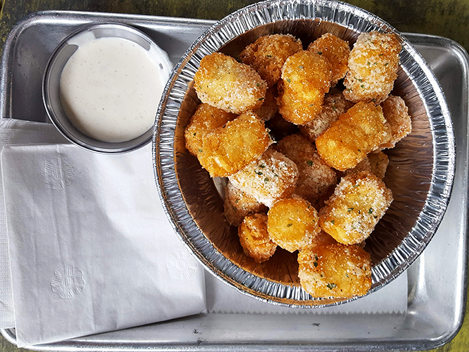 Golden, crispy potato nuggets dusted with magic (or maybe it's just seasoning)&mdash;either way, they're impossible to stop eating.