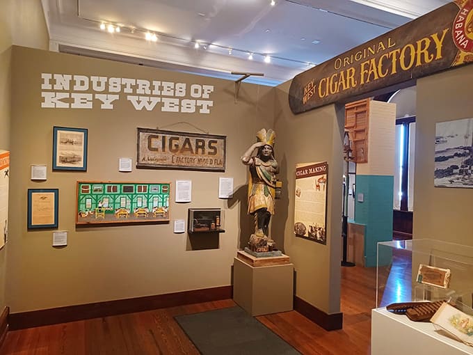 The cigar industry exhibit proves that Key West was rolling in more than just good times and ocean breezes.