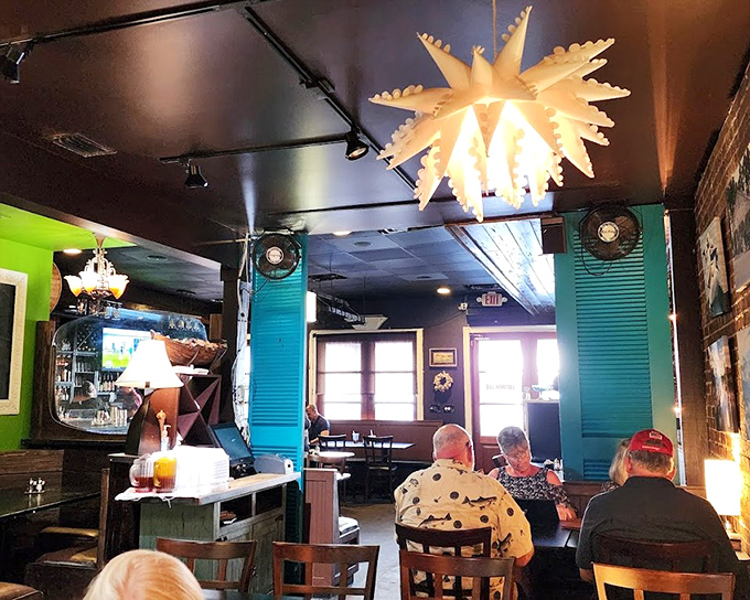 Multiple dining areas with different vibes mean you can pick your atmosphere depending on whether you're feeling intimate or energetic tonight.