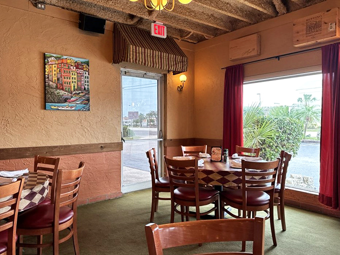 Tuscan-inspired d&eacute;cor creates an atmosphere that transports you straight to Italy, with Florida sunshine filtering through the windows as a gentle reminder.