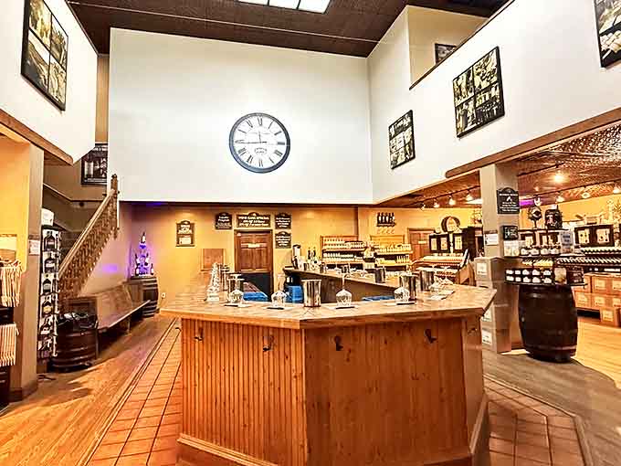 Step inside the welcoming tasting room at Lakeridge Winery, where rustic charm and friendly faces await every Florida wine explorer.