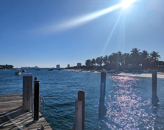 A perfect Florida day unfolds with cloudless skies meeting crystal waters &ndash; the kind that makes northerners question their life choices.