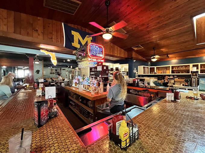 A bar that feels like your favorite neighbor built it &ndash; if your neighbor happened to be exceptionally good at creating the perfect hangout spot.