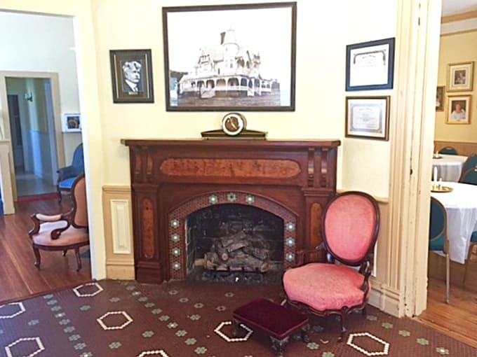 Fireplaces were the heart of Victorian homes, providing warmth and gathering spaces, functions this one may still be performing for a broader audience than expected.
