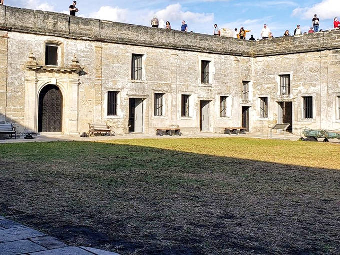 These inner walls have witnessed centuries of history &ndash; if only they could talk, they'd probably complain about the humidity first.