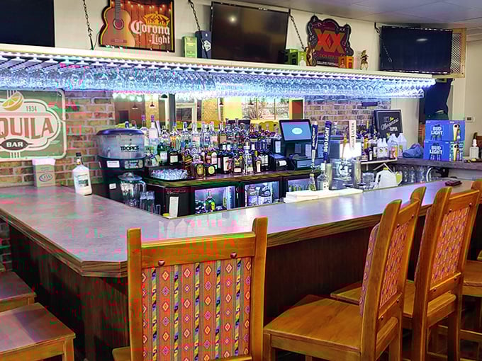 The bar doesn't just serve drinks; it crafts liquid souvenirs from two cultures known for their celebratory spirits.