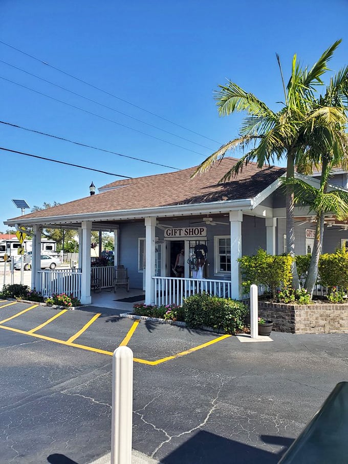 The modest building housing Yoder's gives little indication of the pie paradise waiting inside this beloved Sarasota institution.