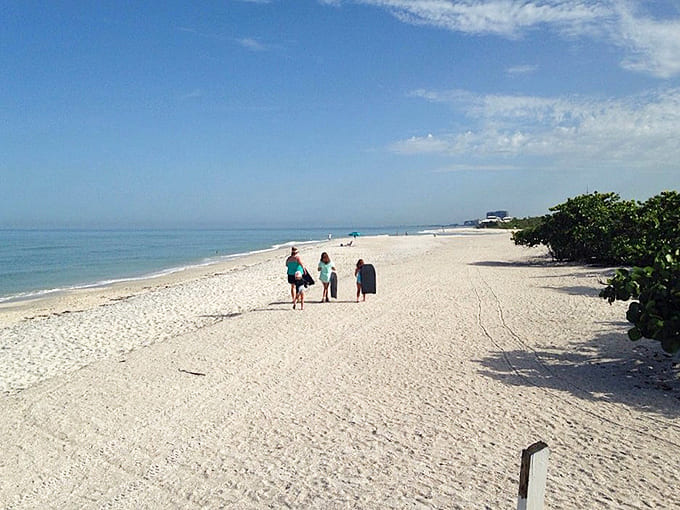These beachgoers have discovered what locals already know: the best therapy doesn't require an appointment, just a beach chair.