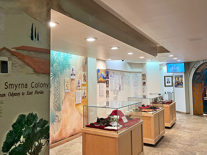 The New Smyrna Colony exhibit tells the story of America's first Greek settlers &ndash; people with dreams bigger than their suitcases and determination stronger than their hardships.