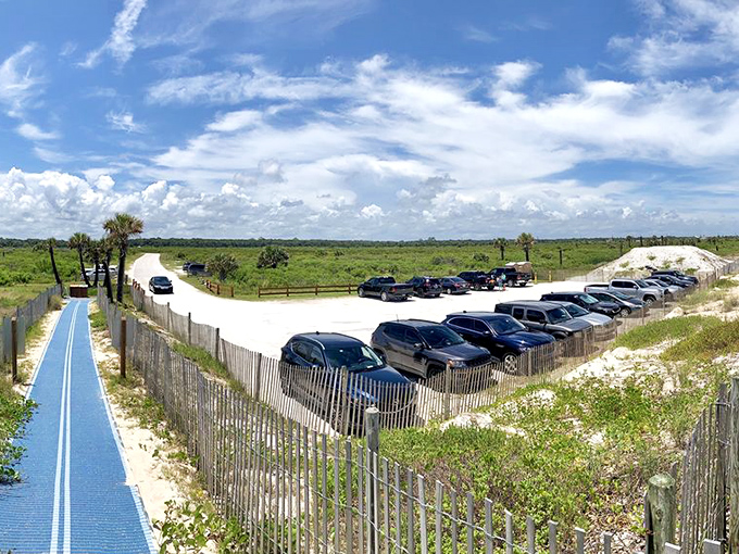 Even the lot offers scenic views, because at Washington Oaks, every square foot is dedicated to natural beauty.