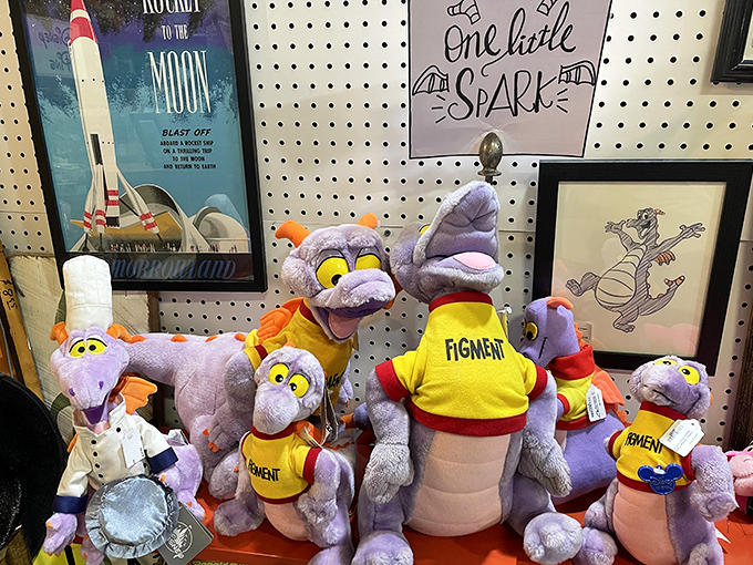The Figment family reunion is in full swing, with these vintage EPCOT plush characters bringing Disney imagination home without the park admission price.