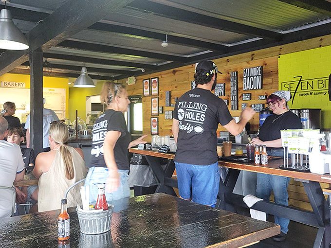 Behind the counter, culinary wizards work their magic, turning simple ingredients into the dishes that fuel Orlando's comfort food dreams.