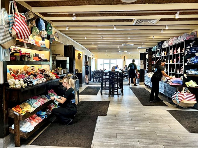 Take home a slice of paradise with coastal treasures and branded souvenirs that keep vacation vibes alive long after you've left.