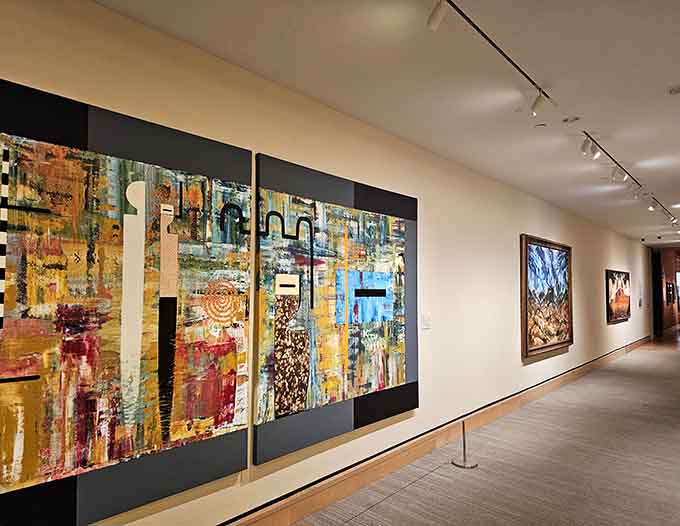 Contemporary pieces like this prove that Western art continues to evolve and challenge our expectations.