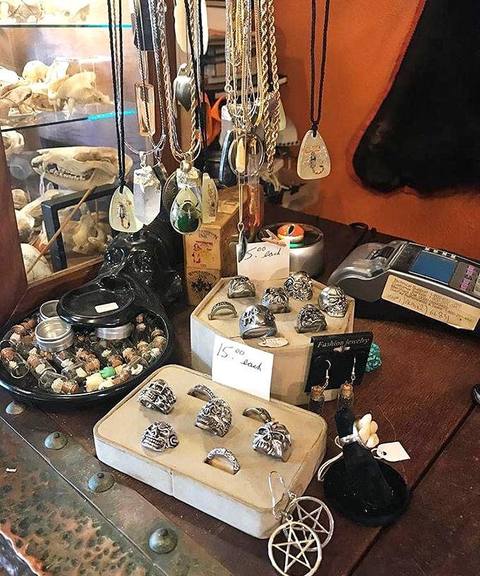 Pendants, rings, and charms that look like they belonged to a particularly stylish witch &ndash; perfect for adding a touch of mystery to any outfit.