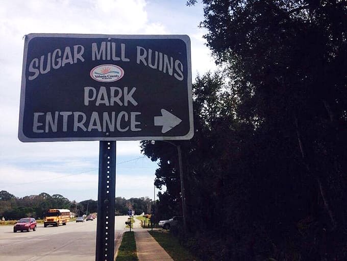 Simple signage points the way to hidden historical treasure, proving the best attractions don't need flashy billboards or marketing.