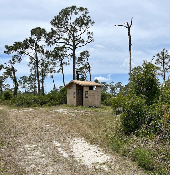The most scenic bathroom break you'll ever take &ndash; where even the facilities have better views than most apartments.