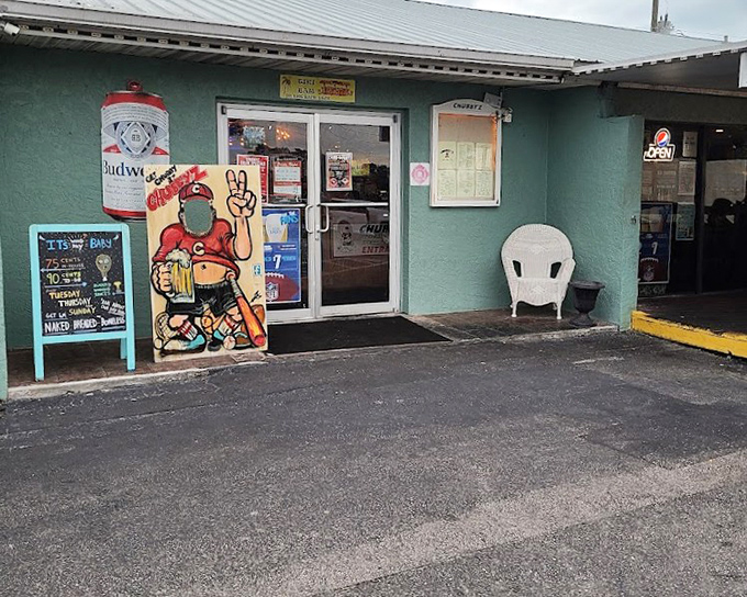 Chubbyz's simple teal exterior hides Port Charlotte's favorite spot for wings and burgers that keep locals coming back.