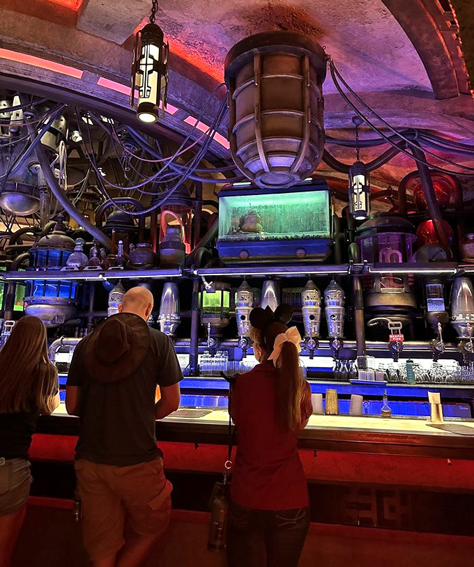 Behind this counter, mixologists create liquid art that glows, bubbles, smokes and occasionally makes parts of your face go temporarily numb.