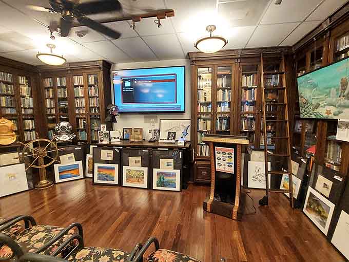 Interactive displays and comfortable viewing areas prove that learning about diving history doesn't require standing around reading plaques until your feet hurt.