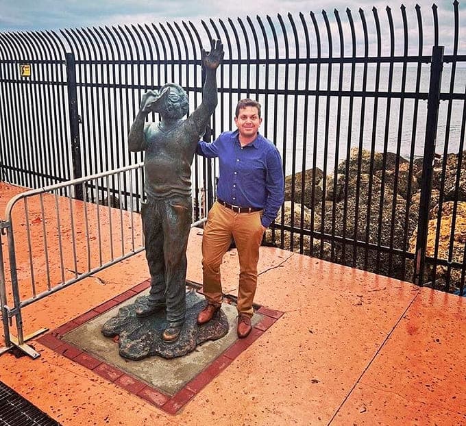 Standing beside the statue creates that perfect "I was here" moment, the kind of photo that'll make your friends back home jealous.