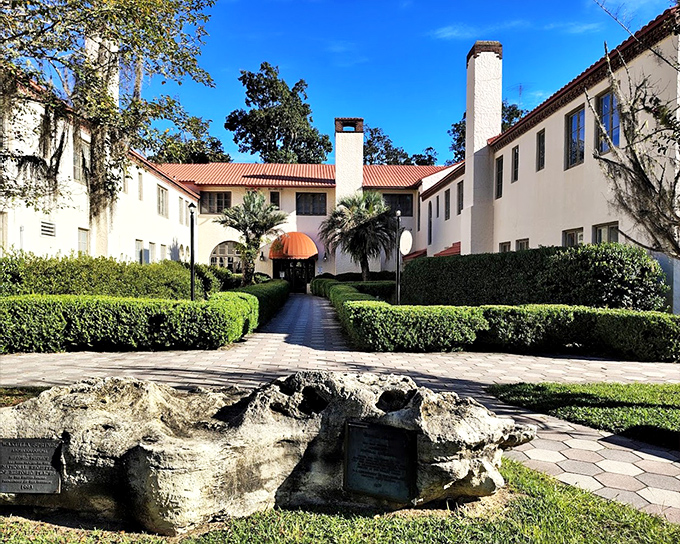 The historic lodge stands as elegant proof that the 1930s knew a thing or two about combining luxury with location, location, location.