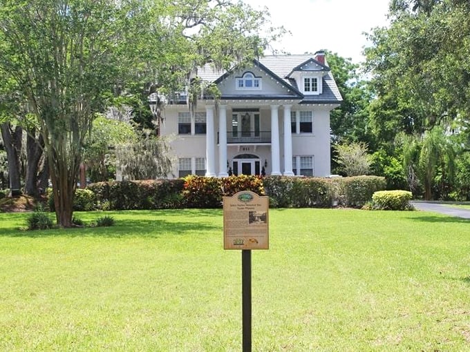 The historic Tucker Mansion stands as a reminder that Safety Harbor's been charming visitors since before "charming" became a real estate buzzword.
