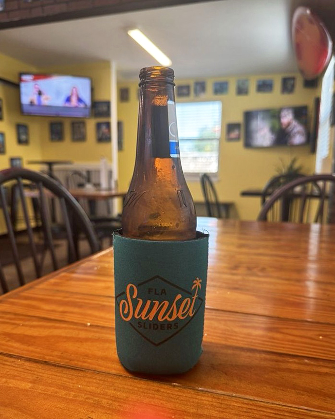 The official drinking vessel of slider enthusiasts &ndash; keeping beverages cool while you contemplate your next mini-burger move.