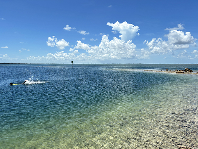 The perfect swimming hole doesn't exi&mdash; Oh wait, here it is, complete with gentle waves and water temperatures that feel custom-set.