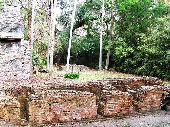 These crumbling walls once housed a bustling operation where molasses became rum and fortunes were made in colonial Florida.