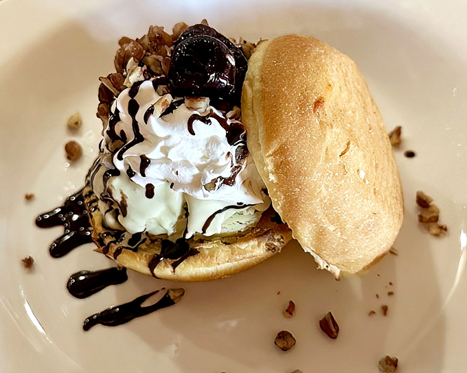 This isn't just a grilled donut with ice cream &ndash; it's proof that sometimes the simplest desserts create the most profound happiness.