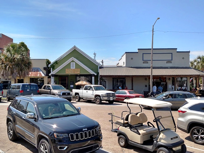 Don't let the unassuming parking area fool you &ndash; some of Florida's best seafood awaits just steps away.