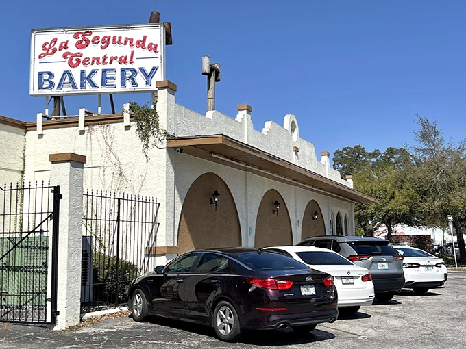La Segunda's vintage sign stands as a landmark, promising authentic Cuban flavors that have kept locals and visitors returning for generations.
