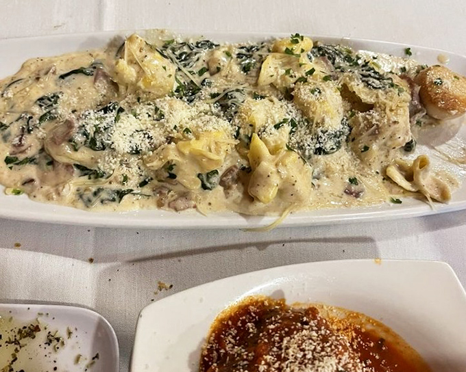 Sachettini pasta that looks like little gift packages because that's exactly what they are &ndash; presents for your taste buds.