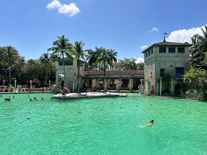 The sun-drenched panorama showcases why this isn't just a pool but a complete escape &ndash; Florida's own slice of Mediterranean magic.