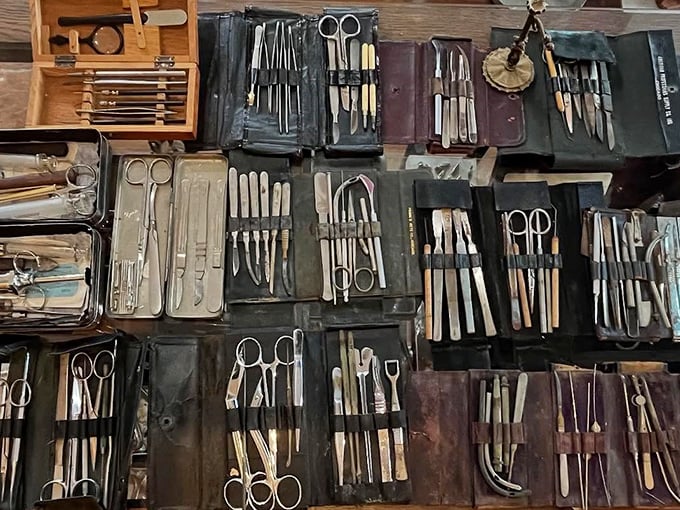 These gleaming medical kits with bone handles will make you profoundly grateful for modern healthcare while appreciating the craftsmanship of bygone eras.