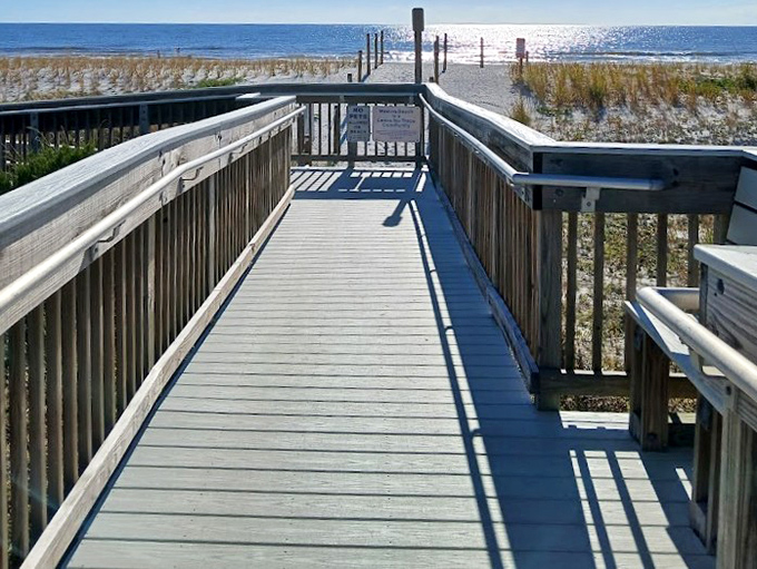 These boardwalks aren't just beach access points &ndash; they're the dividing line between everyday life and "I can't believe people actually get to live like this" territory.