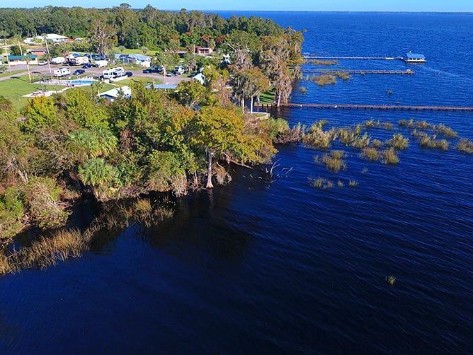 The lakeside campground where "roughing it" means waking up to misty water views that five-star hotels can't match.