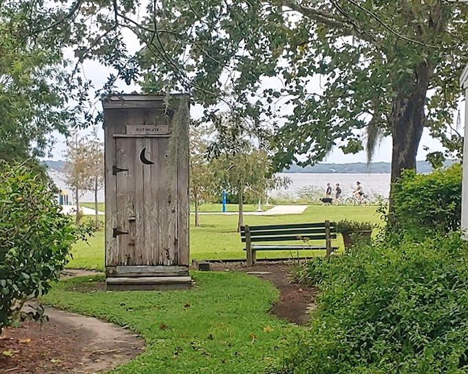 Another outhouse stands as testament to humanity's greatest achievement: figuring out better bathroom solutions than this.