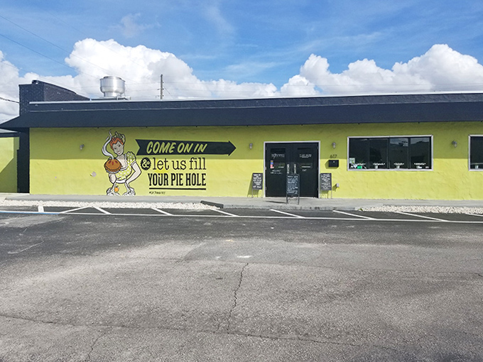 The full exterior view reveals Se7en Bites in all its glory&mdash;an unassuming building that houses extraordinary culinary treasures.