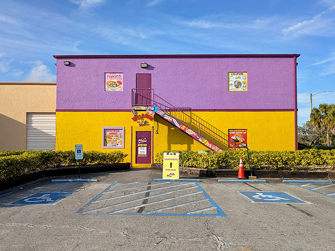 This bright, welcoming storefront promises fun treats under the sunny Florida sky! Stop by for a smile.