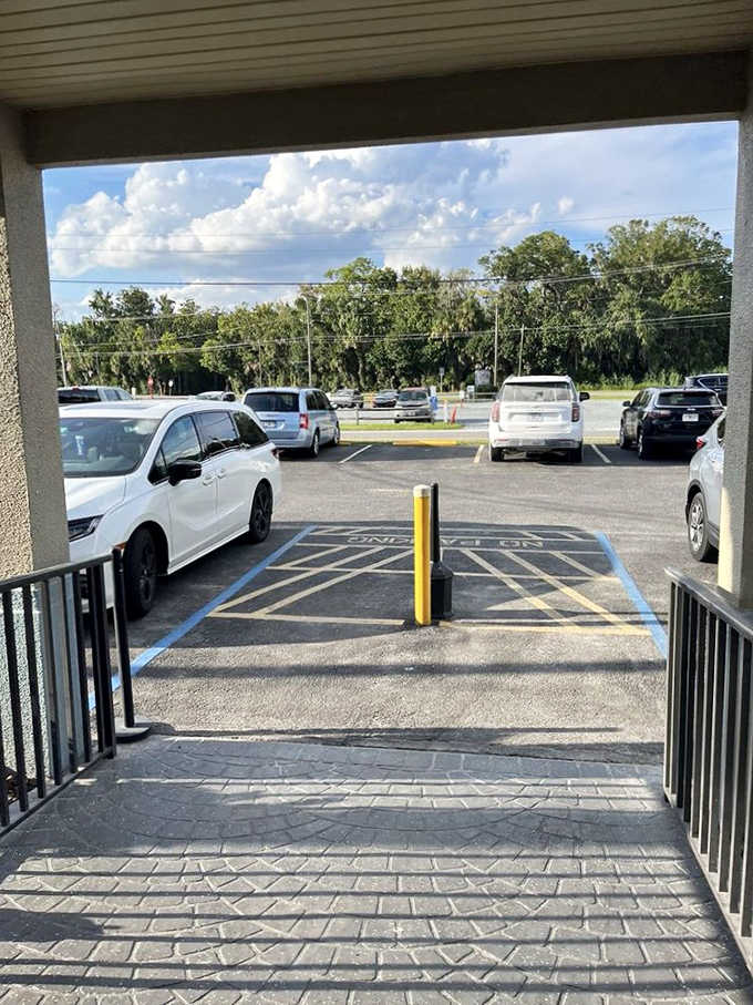 Even the parking area feels welcoming &ndash; like the start of an adventure rather than just a place to leave your car.