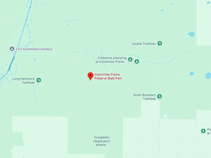 16. kissimmee prairie preserve state park map
