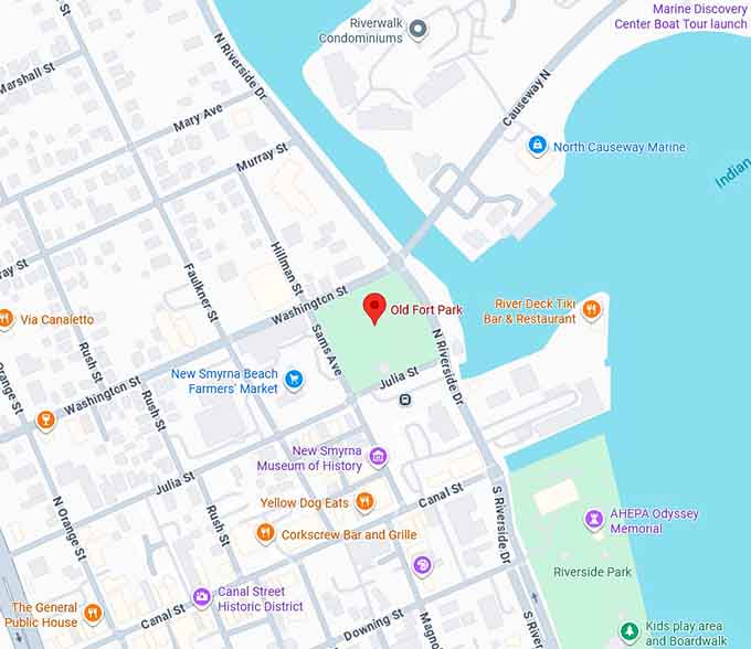 16. old fort park map