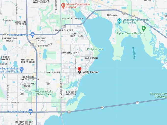 16. safety harbor map