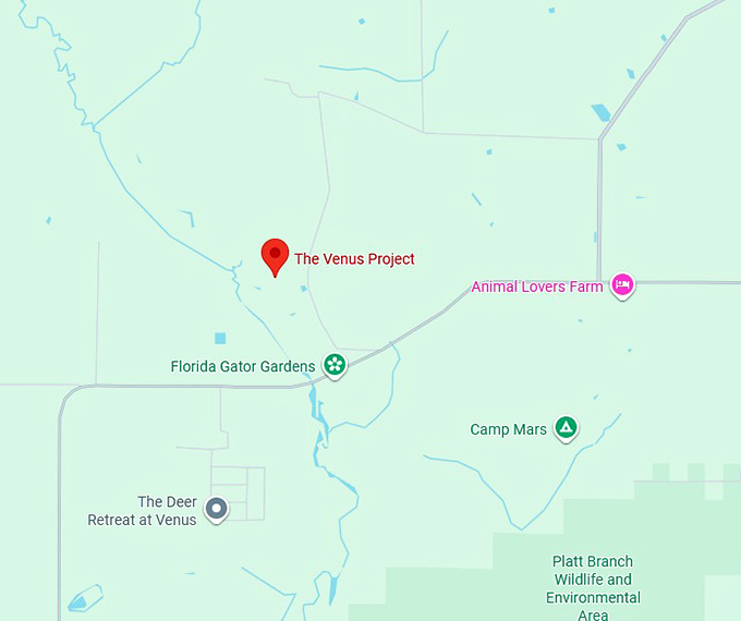 16. the venus project map