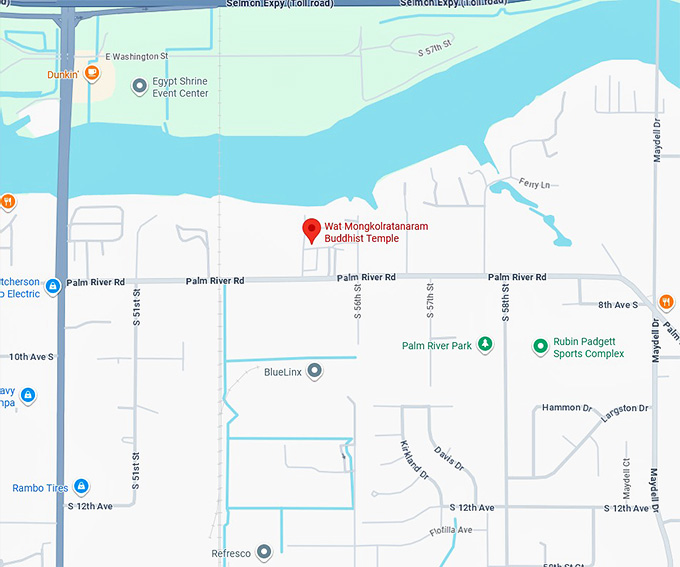 16. wat mongkolratanaram map